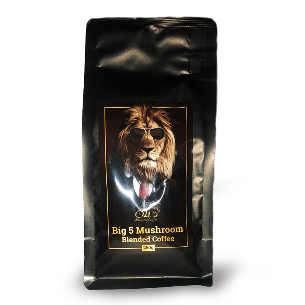 Time 4 Coffee - Big 5 Mushroom Blended Coffee 250g | Cannamart