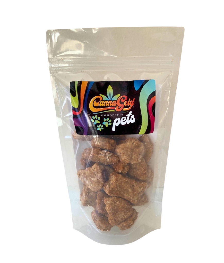CBD Pet Treats Peanut Butter & Honey Biscuits (5 Packs) | Cannamart