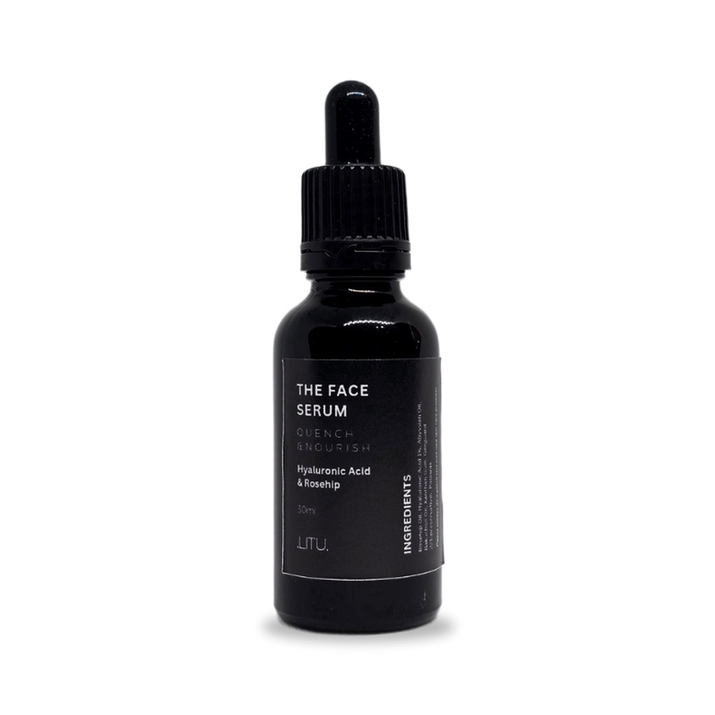 The Face Serum - Dry Skin Complex (Hyaluronic Acid & Rosehip) 30ml ...