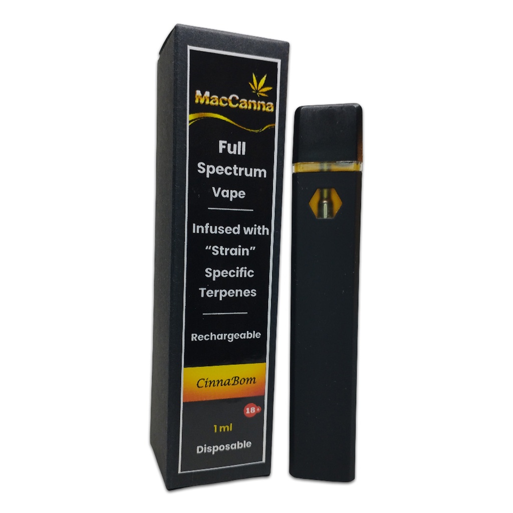Full Spectrum Disposable Vape 1ml - CinnaBom (Hybrid) | Cannamart