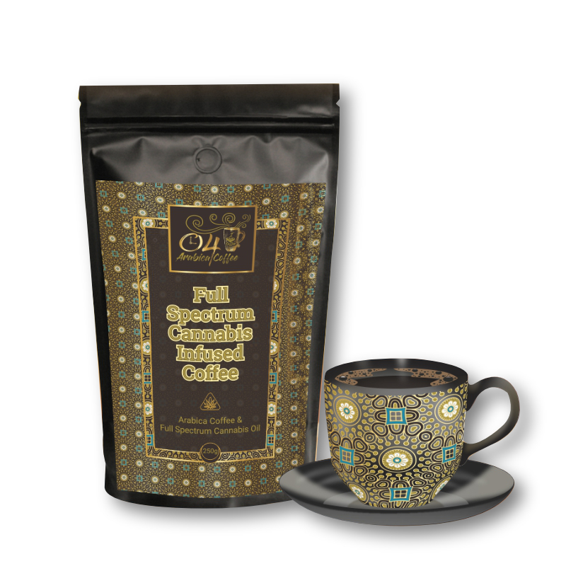 Time 4 Coffee - Full Spectrum Cannabis Infused Coffee 250g | CannaMart